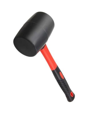 Powerbuilt 32 Ounce Rubber Mallet with Fiberglass Handle - Macy's