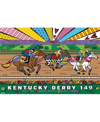 Kentucky Derby 149 24'' x 36'' Art of Derby Special Edition Poster - Macy's