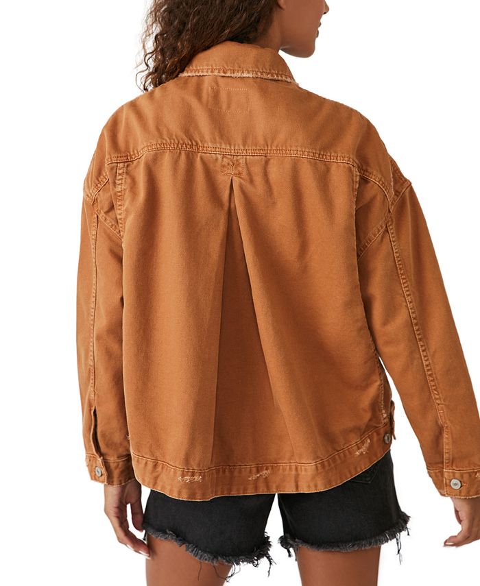 Free People Women's Opal Swing Denim Jacket - Macy's