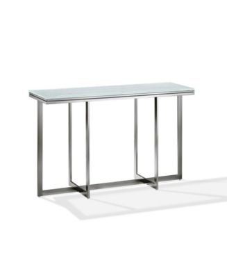 Eliza Glass Occasional Media Console Table - Macy's