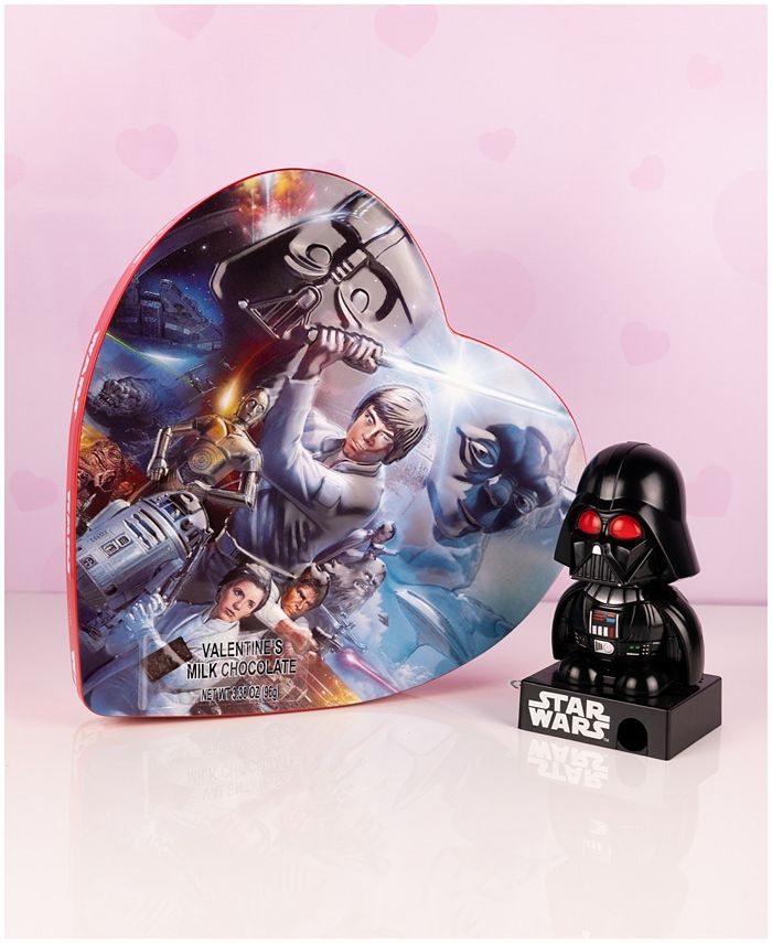 Star Wars Heart Tin and Darth Vader Candy Dispenser Gift Bundle - Macy's