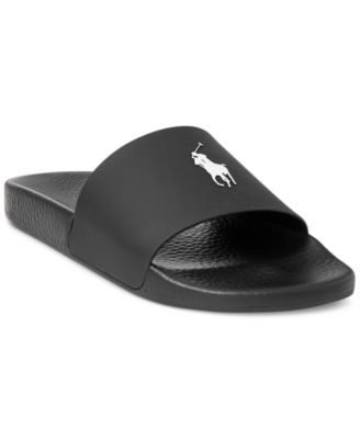 Polo Ralph Lauren Men's Signature Pony Slide Sandal - Macy's