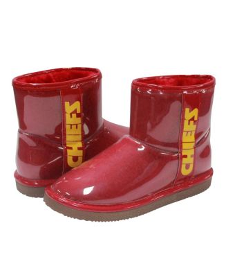Women's Cuce Red Kansas City Chiefs Water Resistant Faux Shearling ...