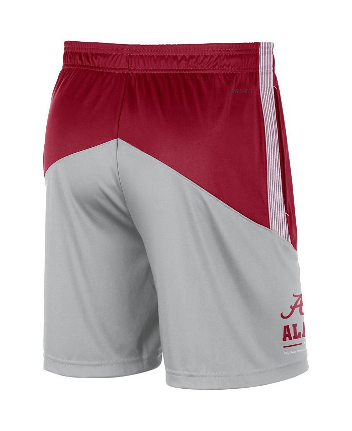 Nike Men's Crimson and Gray Alabama Crimson Tide Team Performance Knit ...