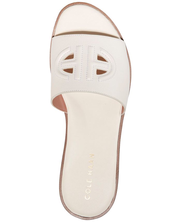 Cole Haan Women's Flynn Logo Slide Sandals - Macy's
