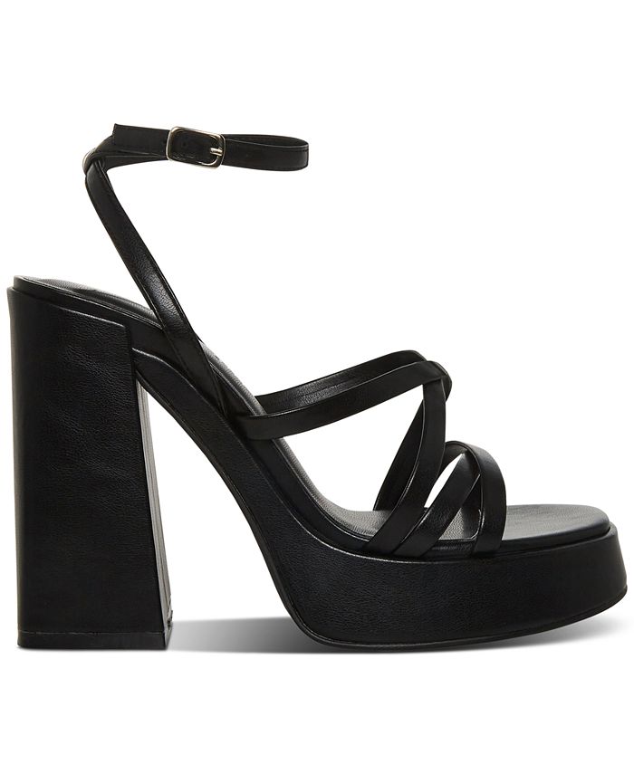Madden Girl Aces Strappy Platform Dress Sandals - Macy's