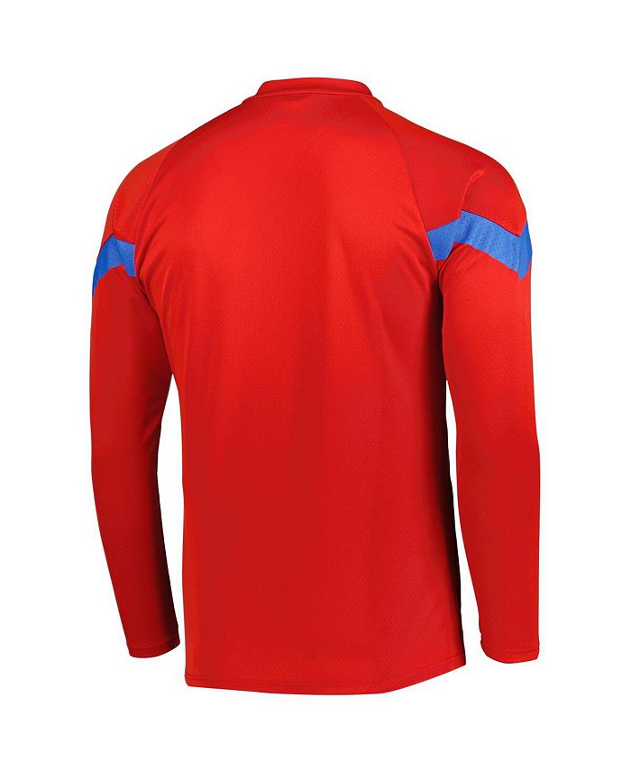 Puma Men's Red Chivas DryCELL Training Raglan Full-Zip Jacket - Macy's