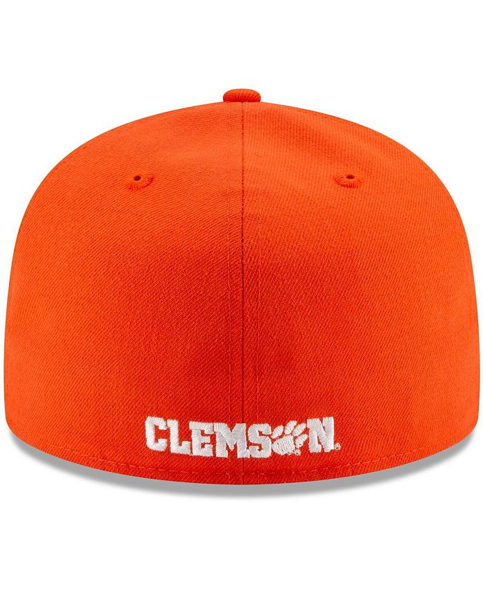New Era Men's Orange Clemson Tigers Primary Team Logo Basic 59FIFTY ...
