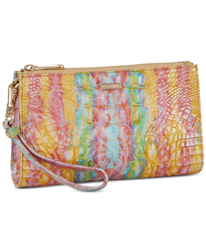 Brahmin Daisy Melbourne Embossed Leather Clutch & Reviews - Handbags ...