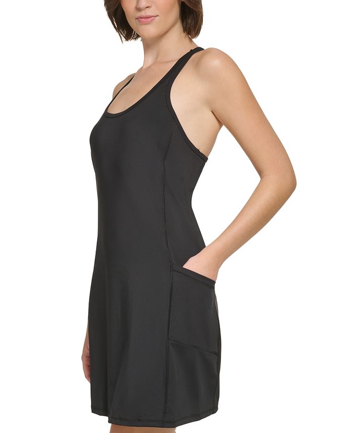 Calvin Klein Women's Racerback Tank Dress - Macy's
