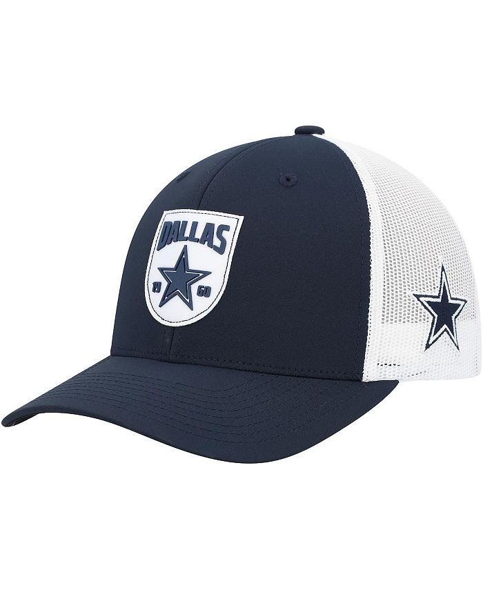 Hooey Men's Navy, White Dallas Cowboys Star Patch Trucker Snapback Hat ...