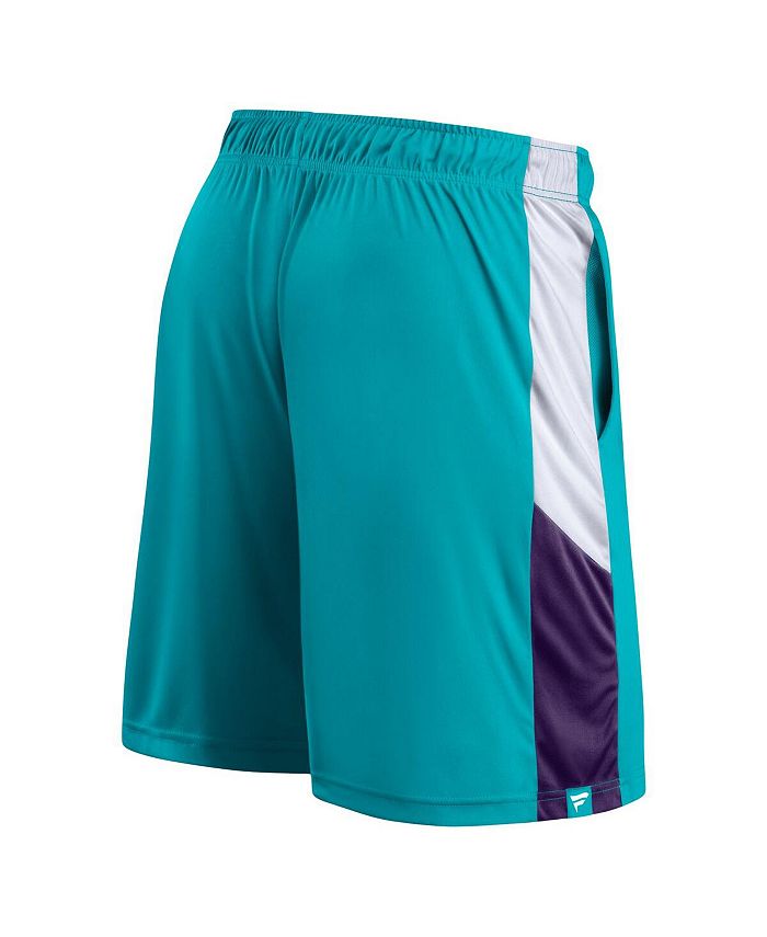 Fanatics Men's Teal Charlotte Hornets Champion Rush Colorblock ...