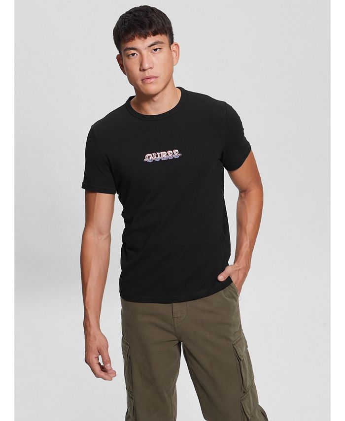 GUESS Men's Maksim Logo Short Sleeve Crewneck T-shirt - Macy's
