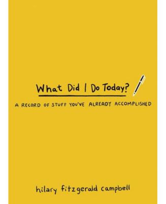 What Did I Do Today?: A Record of Stuff You've Already Accomplished by ...