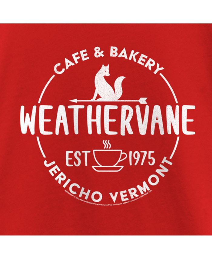 Netflix Girl's Wednesday Weathervane Cafe Logo Child T-Shirt - Macy's