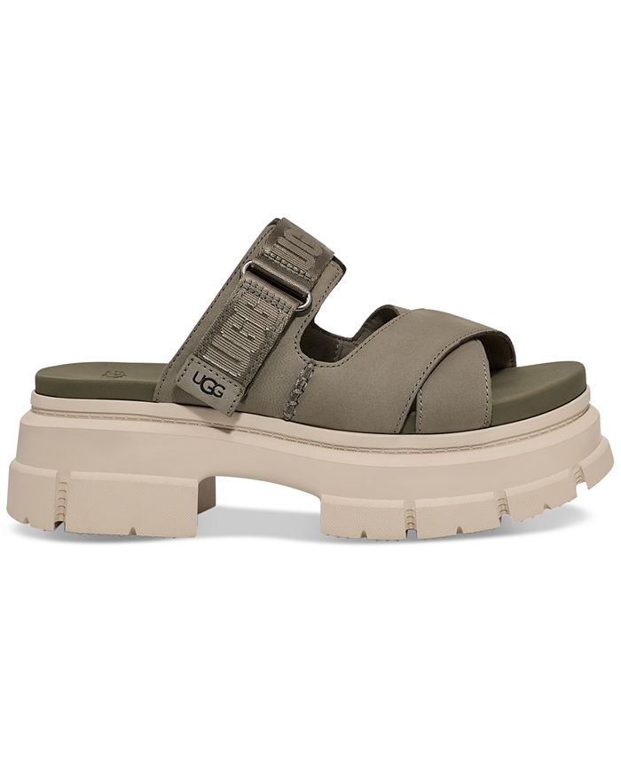UGG® Women's Ashton Platform Slide Sandals - Macy's