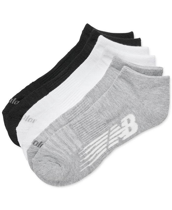 New Balance Men's 6-Pk. Athletic Low Cut Socks - Macy's