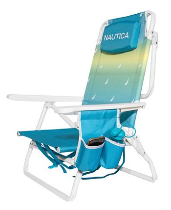 Nautica 5 Position Beach Chair - Macy's