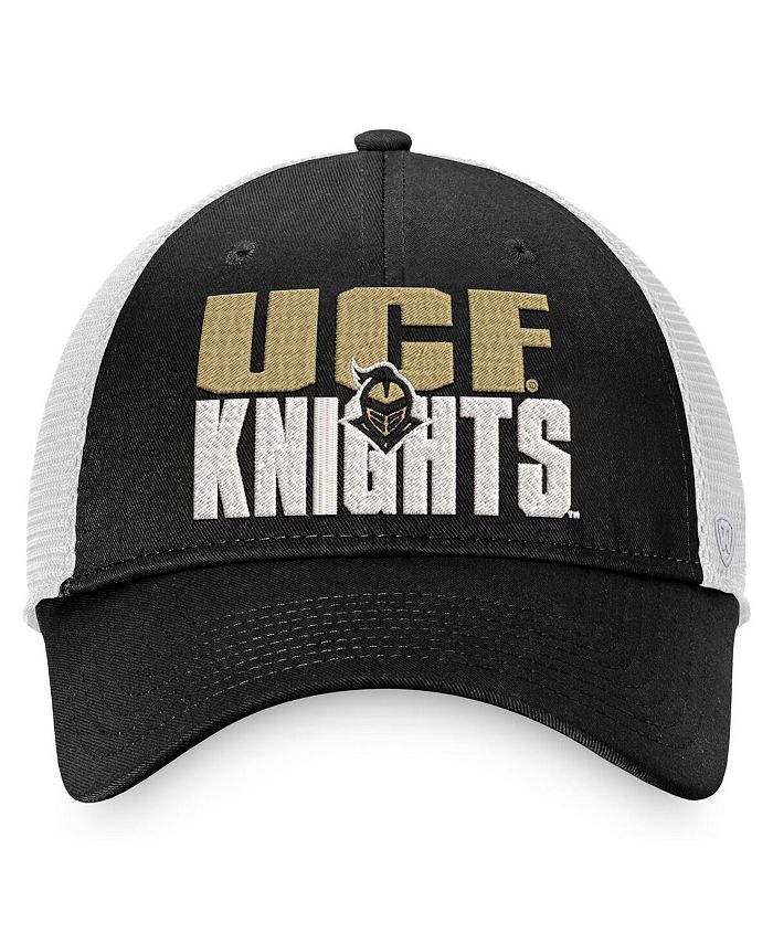 Top of the World Men's Black, White UCF Knights Stockpile Trucker ...