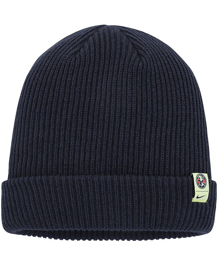 Nike Men's Navy Club America Fisherman Cuffed Knit Hat - Macy's