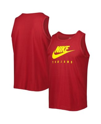 Men's Nike Cardinal Usc Trojans Futura Performance Scoop Neck Tank Top ...