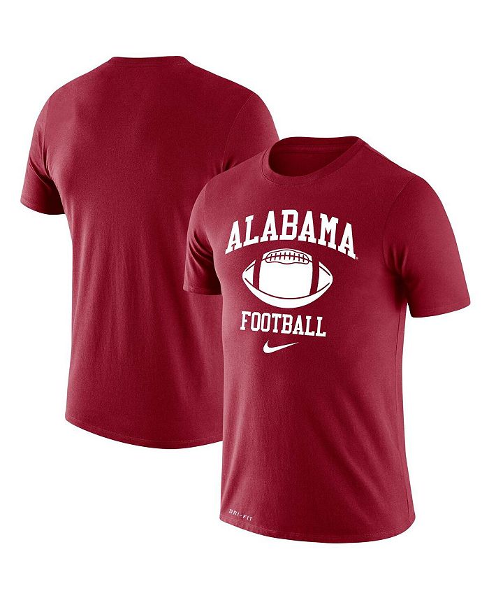 Nike Men's Crimson Alabama Crimson Tide Retro Football Lockup Legend ...