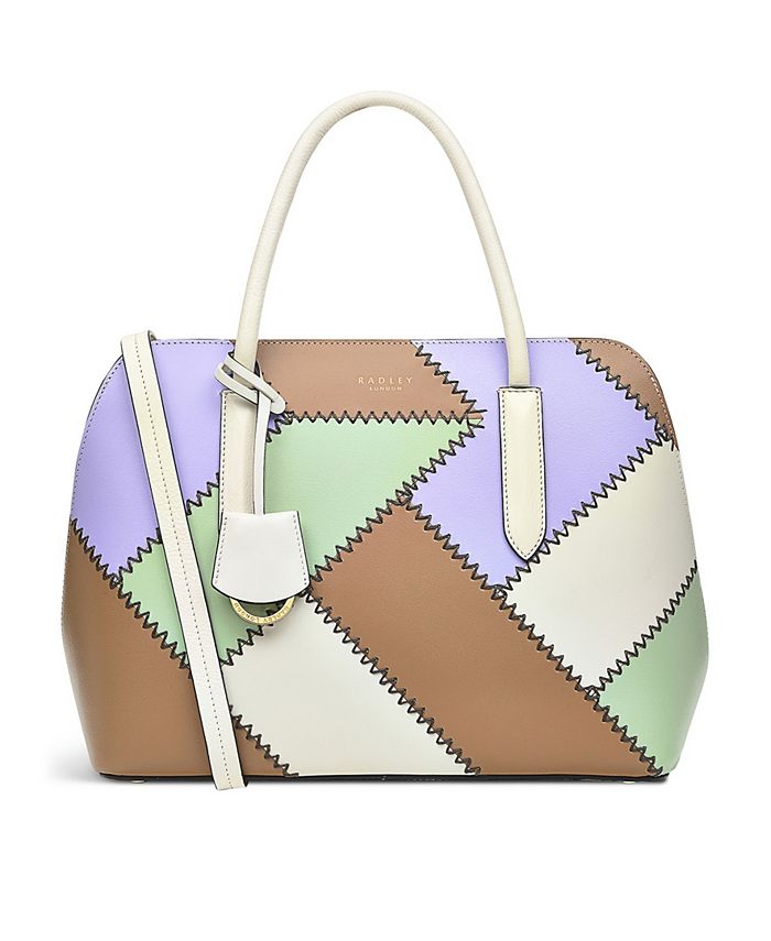 Radley London Liverpool Street 2.0 Patchwork Zip Top Small Satchel Bag ...