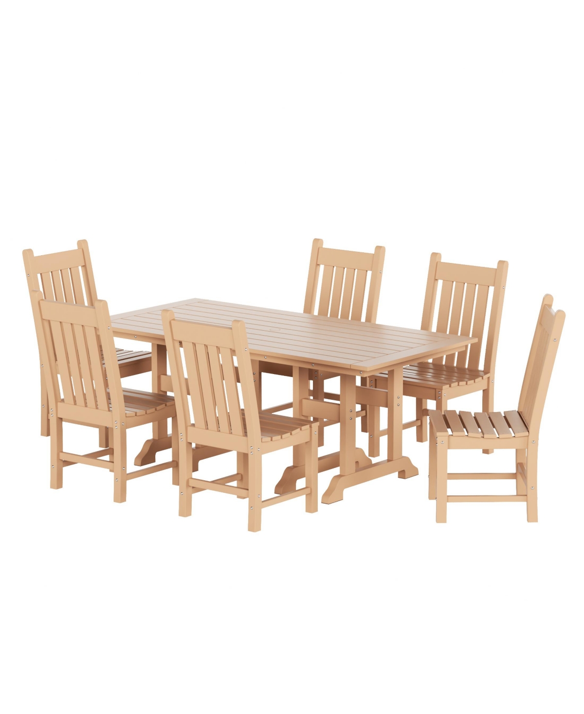 Click here for WestinTrends 7 Piece Outdoor Patio Dining Set Outd... prices