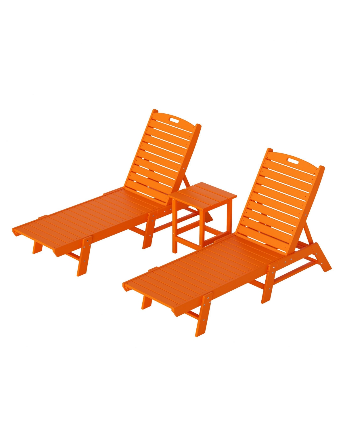 Click here for WestinTrends 3 Pieces Poly Outdoor Patio Chaise Lo... prices