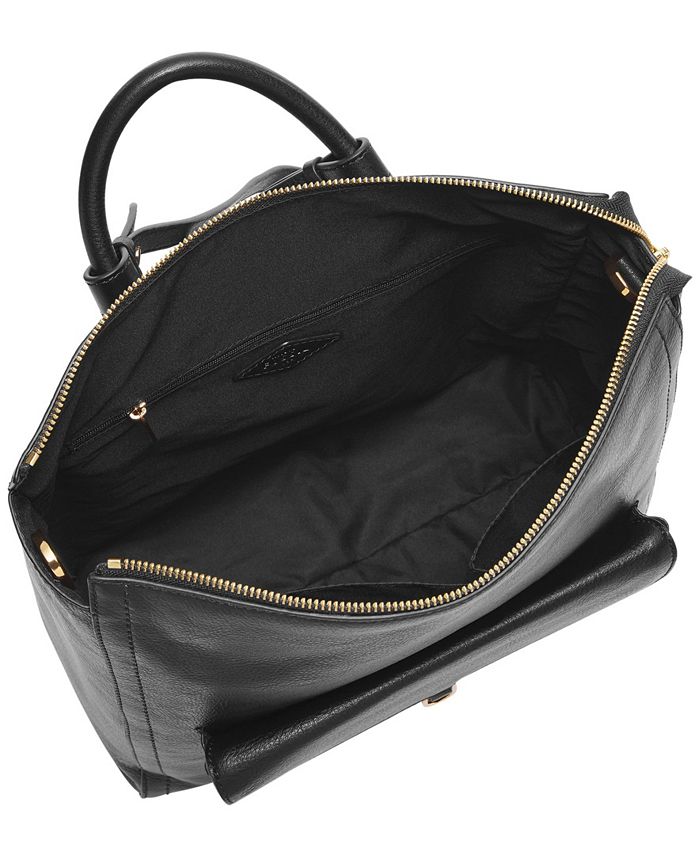Fossil Parker Leather Backpack Bag - Macy's