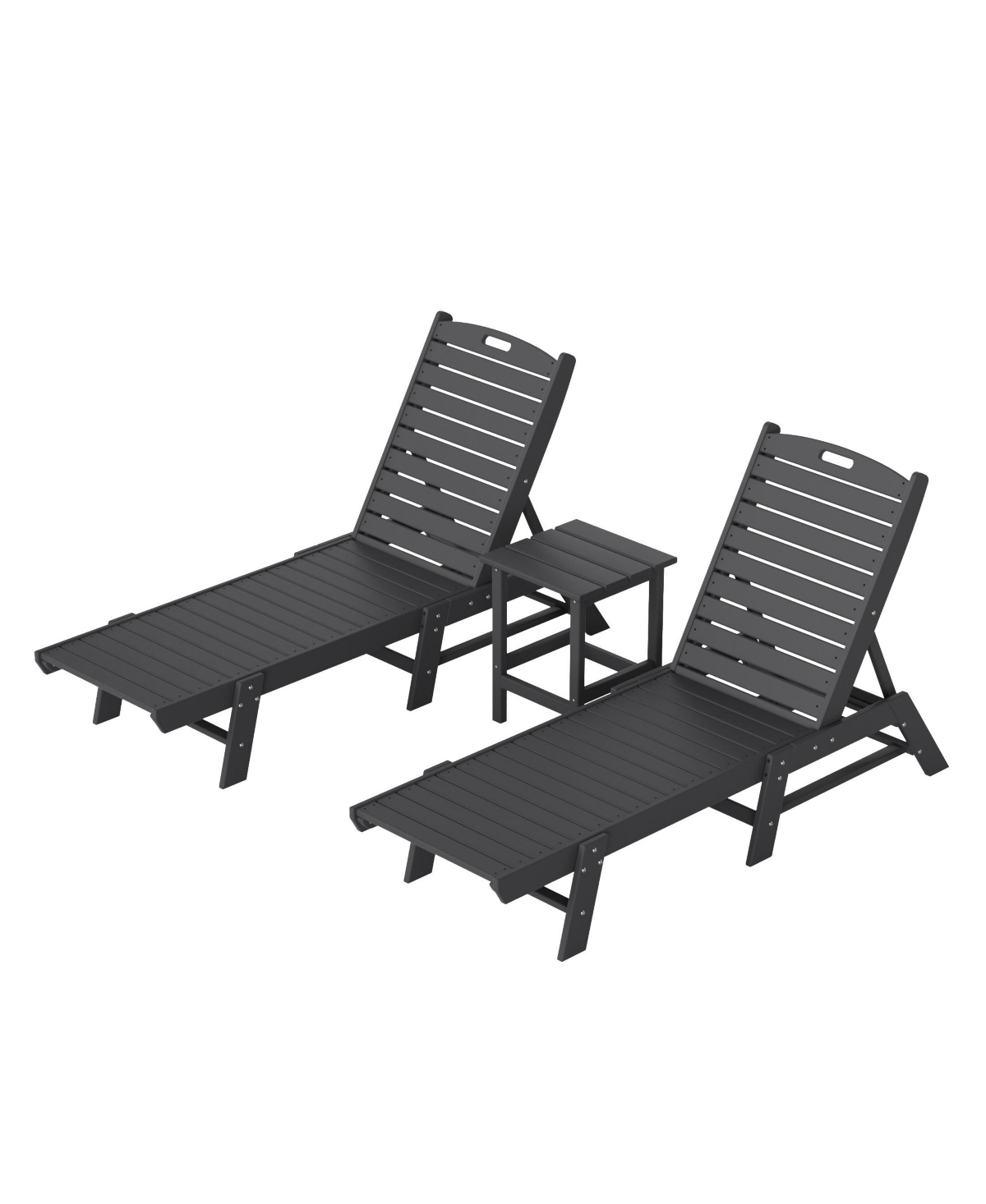 Click here for WestinTrends 3 Pieces Poly Outdoor Patio Chaise Lo... prices
