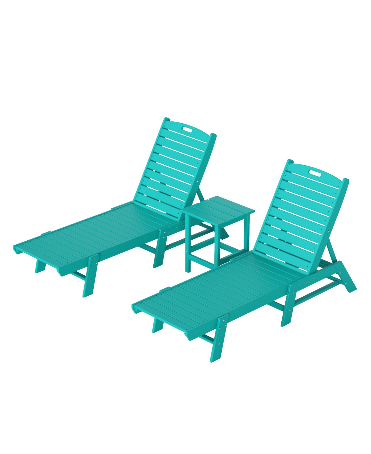 Click here for WestinTrends 3 Pieces Poly Outdoor Patio Chaise Lo... prices
