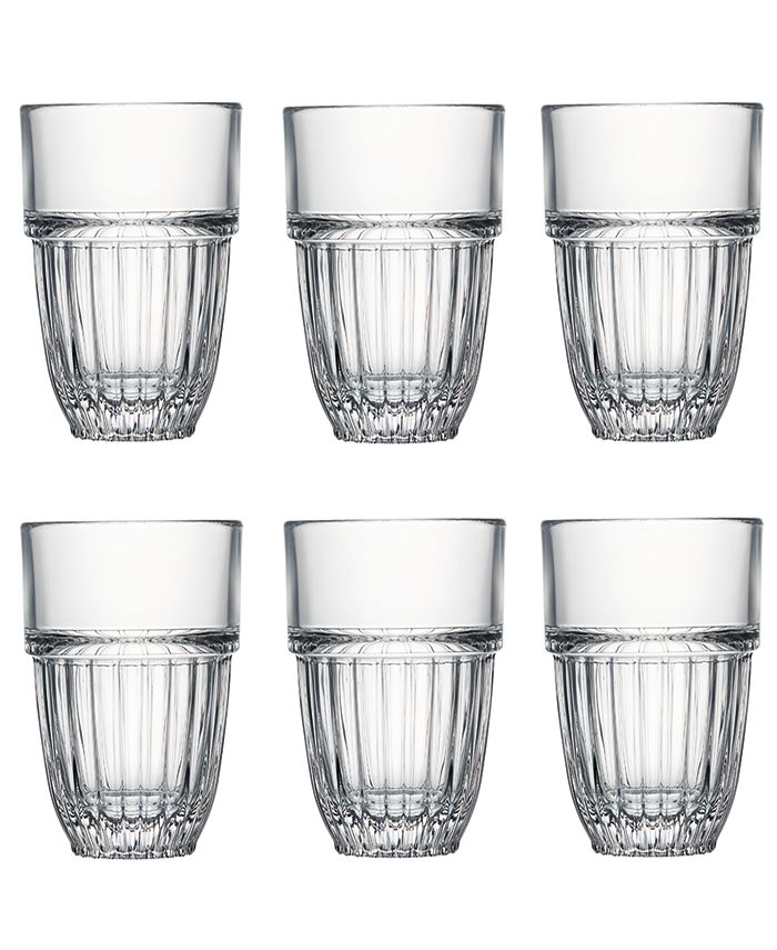 La Rochère Cedrat Stackable Goblets Set of 6, 9 oz - Macy's
