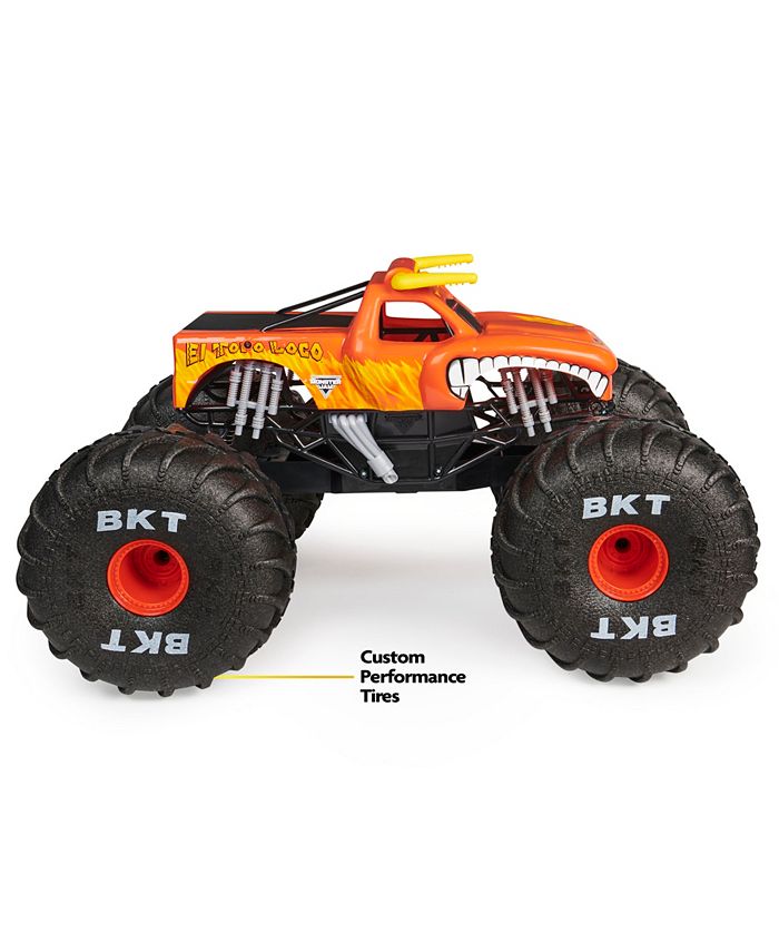 Monster Jam Official Mega El Toro Loco, All-Terrain Remote Control ...