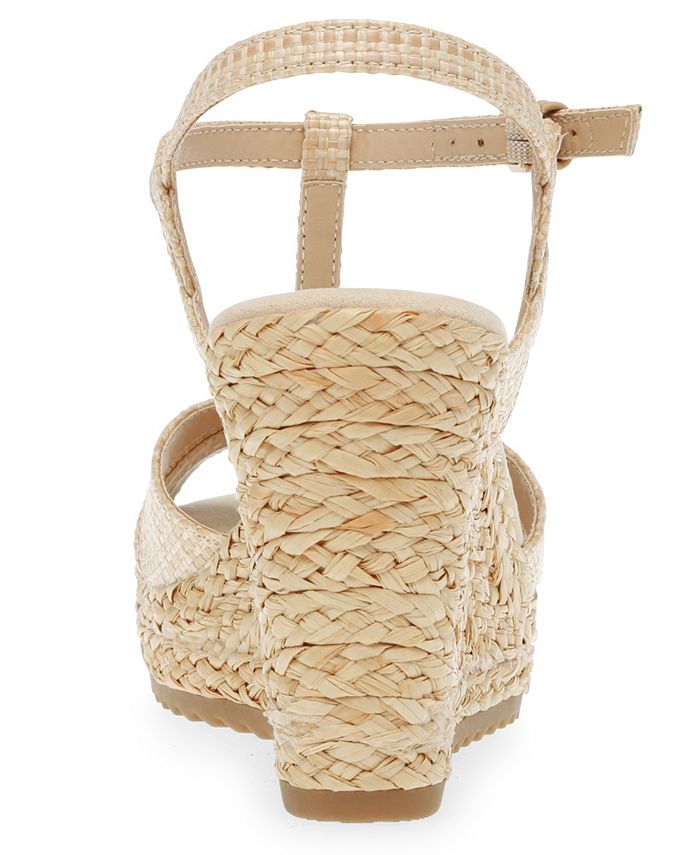 Anne Klein Women's Waves Wedge Sandals - Macy's