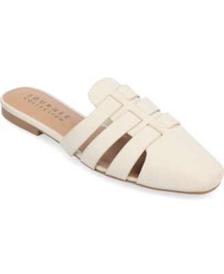 Journee Collection Women's Jazybell Caged Slip On Mules - Macy's