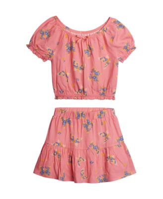Epic Threads Big Girls Butterfly Skirt and Top Set, Created For Macy's ...