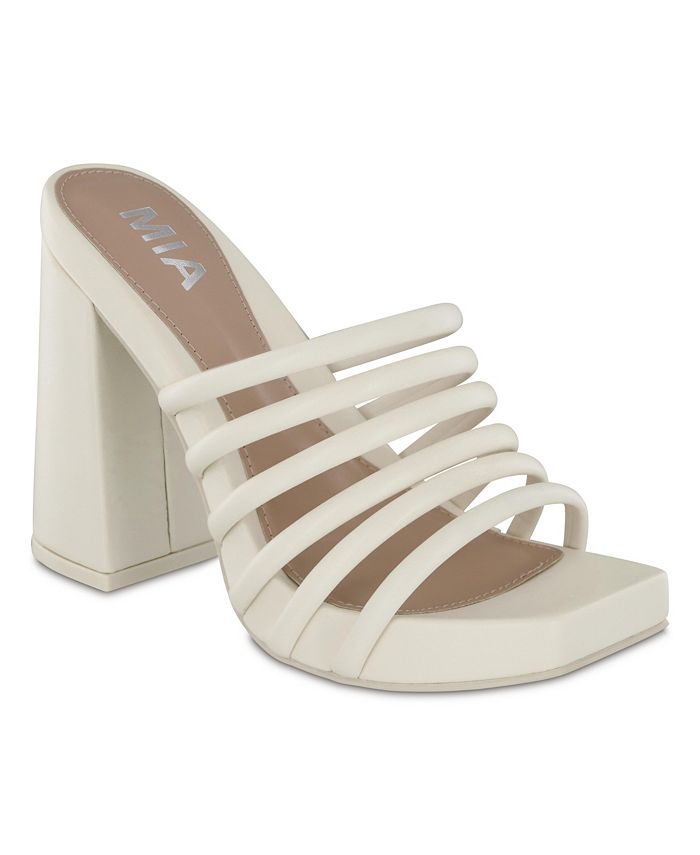 MIA Women's Elea Square Toe Sandal - Macy's