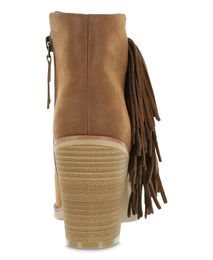 MIA Women's Cisco Pointed Toe Booties - Macy's