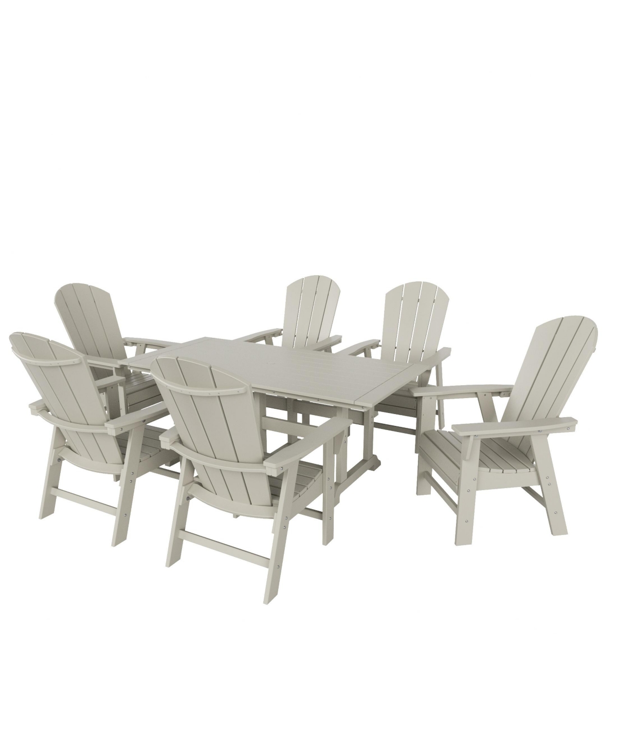 Click here for WestinTrends 7 Piece Outdoor Patio Dining Table an... prices