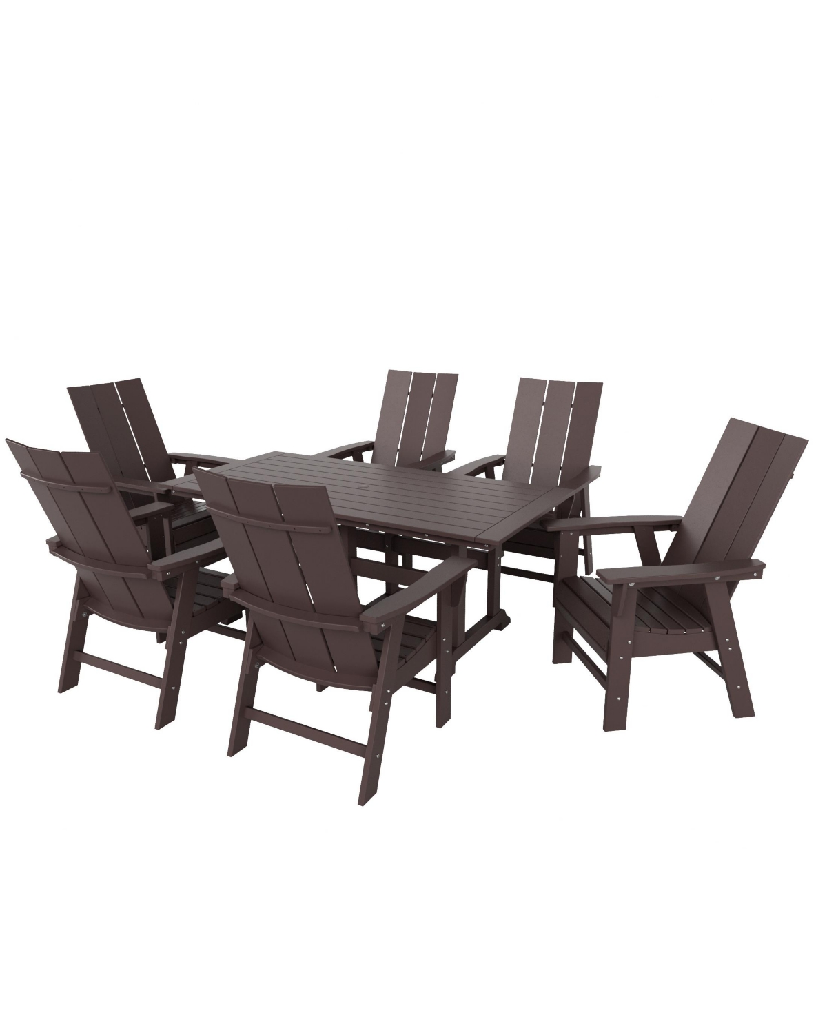 Click here for WestinTrends 7 Piece Outdoor Patio Dining Table an... prices