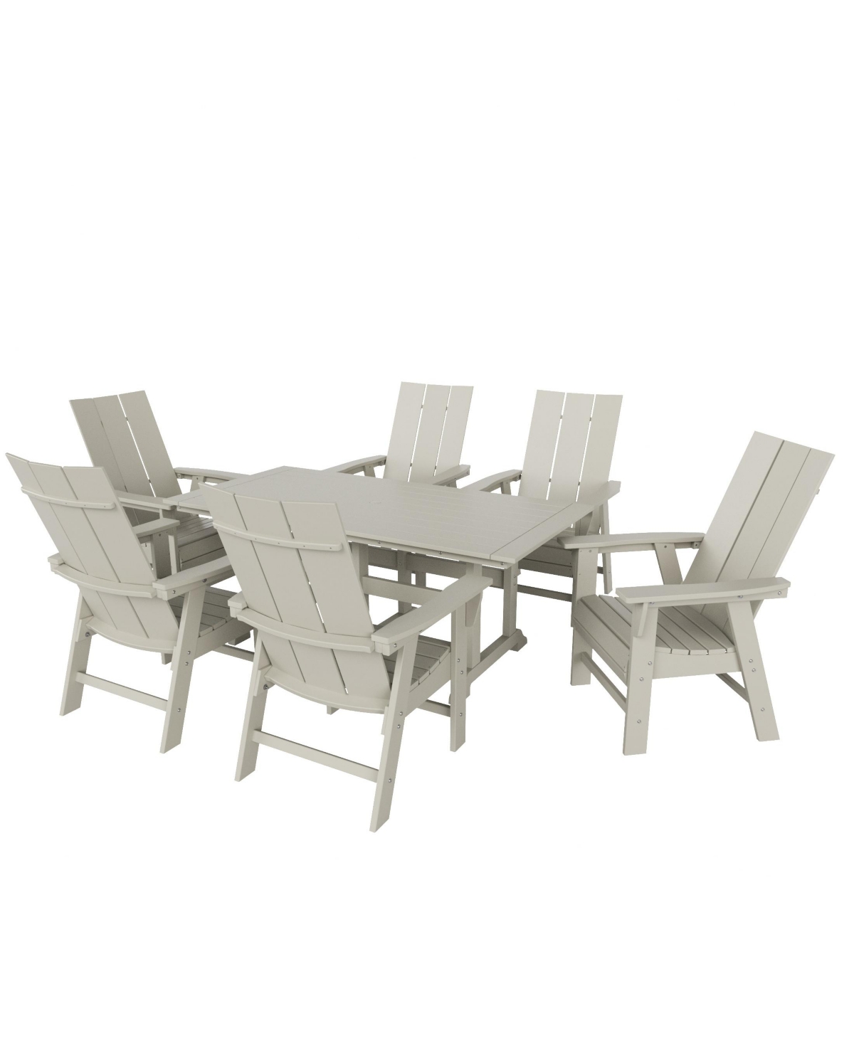 Click here for WestinTrends 7 Piece Outdoor Patio Dining Table an... prices