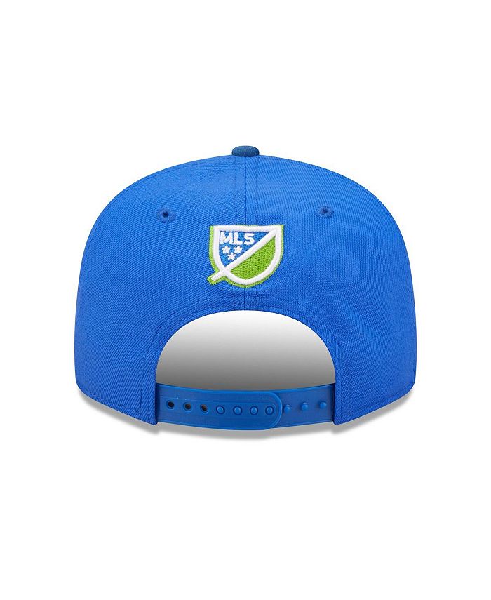 New Era Men's Blue Seattle Sounders FC Two-Tone 9FIFTY Snapback Hat ...
