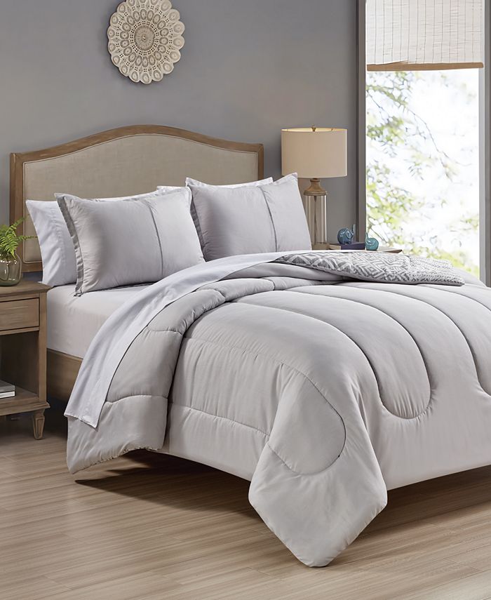 Sunham Willa 3-Pc. Comforter Set, Created for Macy's - Macy's