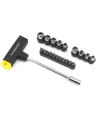 Trades Pro 21 Piece T-Driver Socket and Bit Set - Macy's