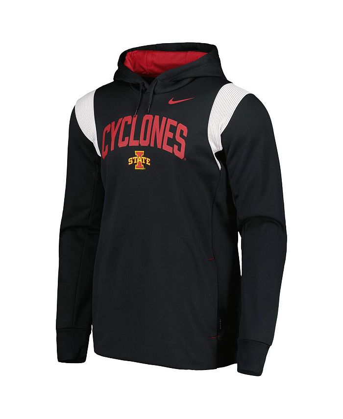 Nike Men's Black Iowa State Cyclones 2022 Sideline Performance Pullover ...