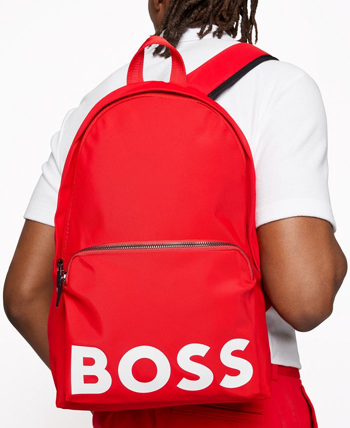 BOSS Hugo Boss Men's Zip-Closure Logo Backpack - Macy's