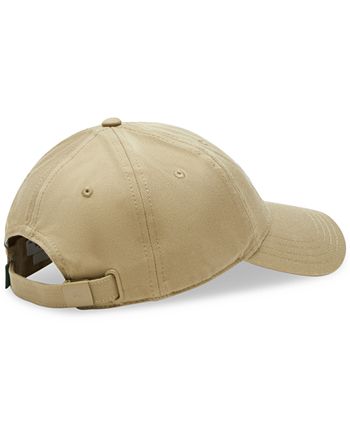 Lacoste Men's Adjustable Croc Logo Cotton Twill Baseball Cap & Reviews ...