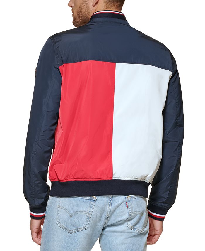 Tommy Hilfiger Men's Lightweight Spring Bomber Jacket - Macy's