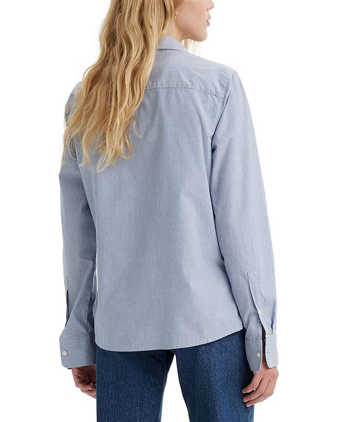 Levi's Women's Hemming Cotton Patch-Pocket Shirt - Macy's